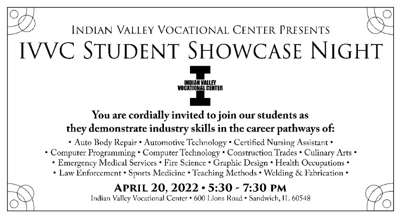 Indian Valley Vocational Center - IVVC Showcase Night